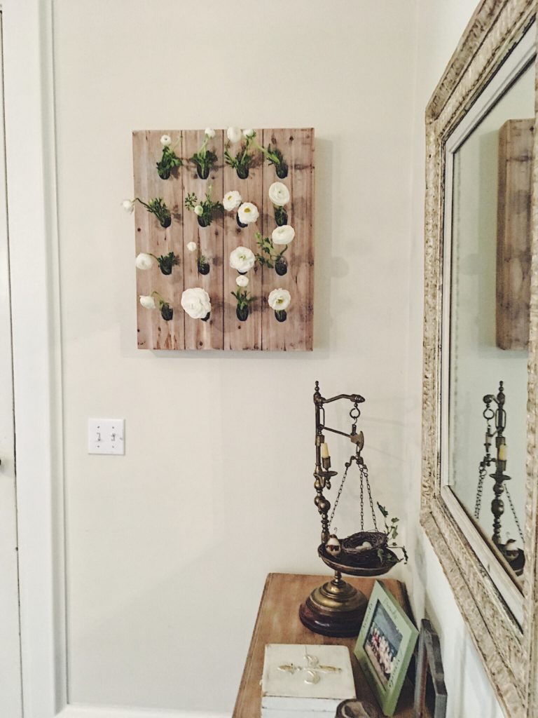 MAKE IT YOURSELF // Creating a Flower Display Board - MY 100 YEAR OLD HOME