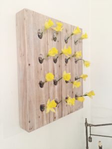 MAKE IT YOURSELF // Creating a Flower Display Board - MY 100 YEAR OLD HOME