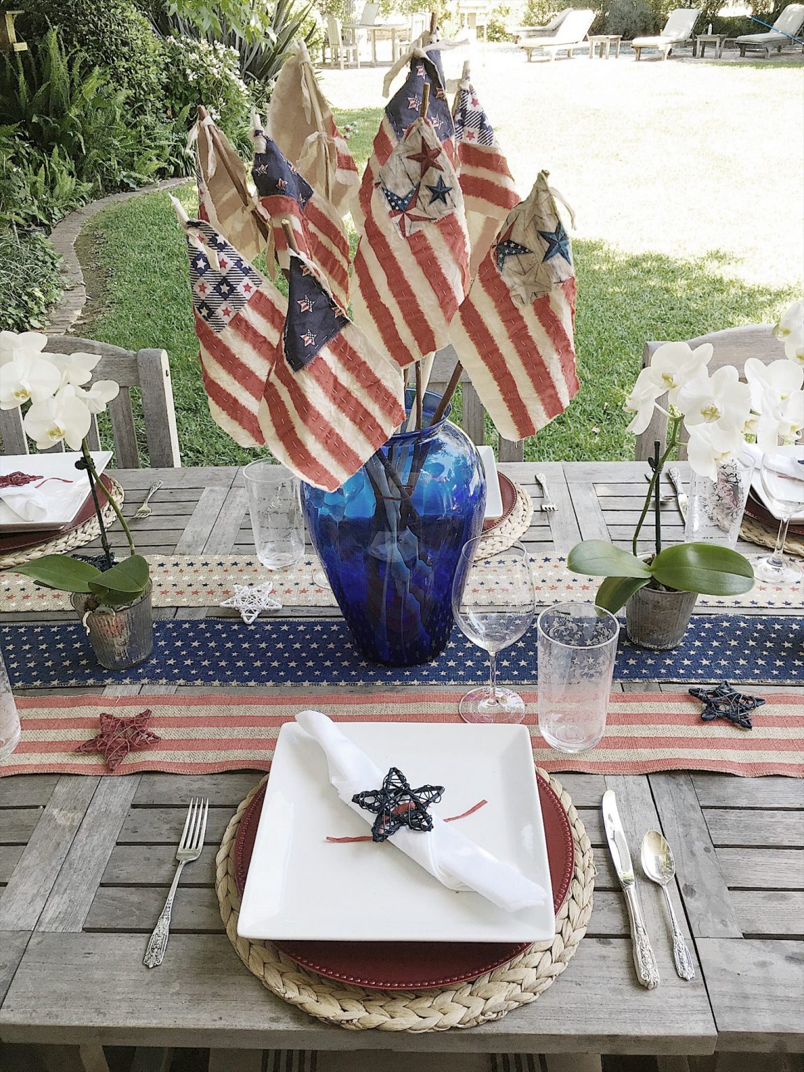 MAKE IT YOURSELF // Fourth of July Flags - MY 100 YEAR OLD HOME