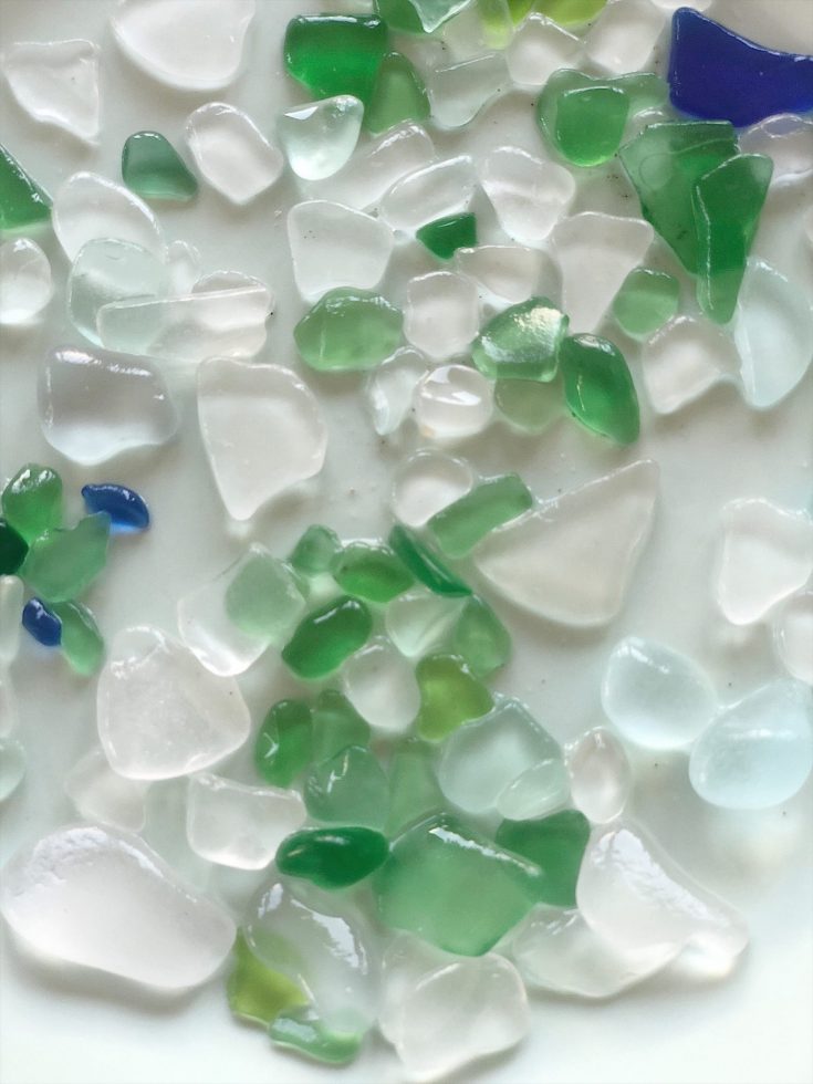 My obsession with sea glass