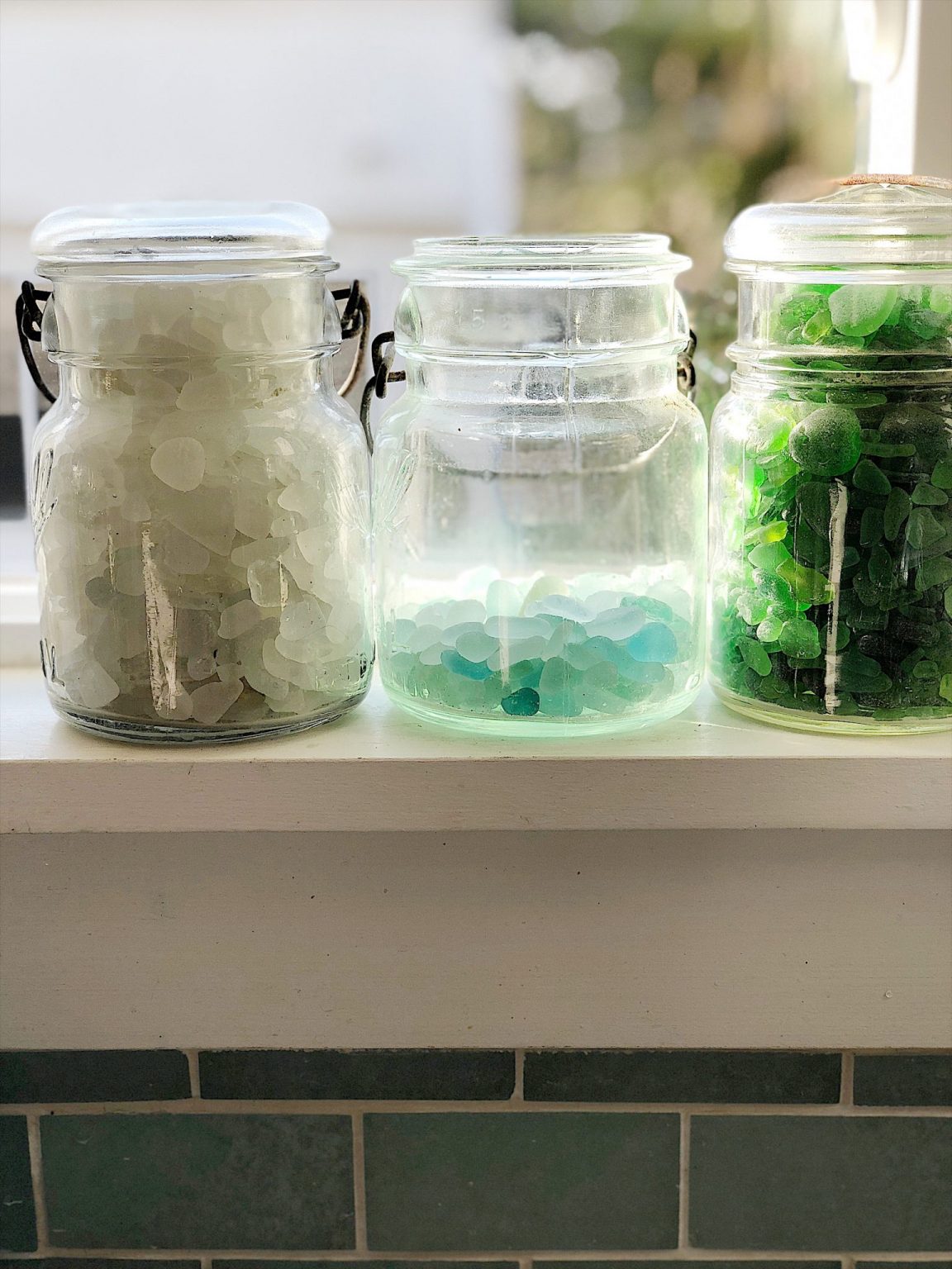 My obsession with sea glass