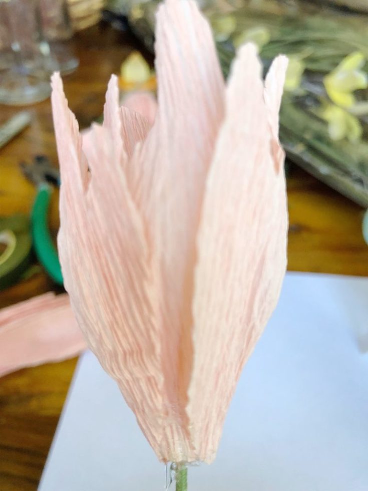 Watch a Video About How to Make Crepe Paper Flowers
