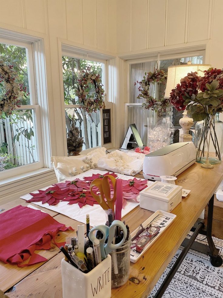 Christmas in the Craft Room - MY 100 YEAR OLD HOME