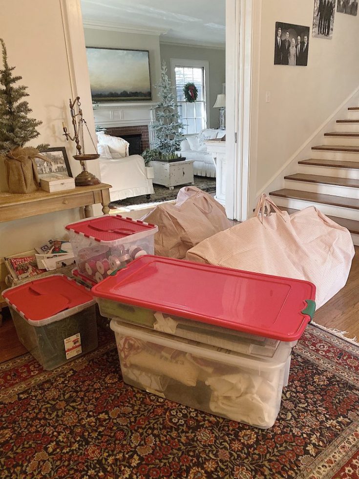 How to Organize Your Christmas Decorations with The Container Store ...