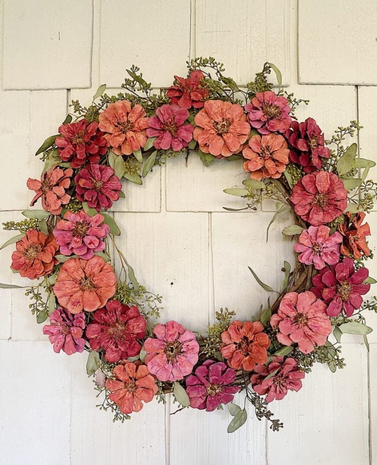 How to Make a Spring Wreath - MY 100 YEAR OLD HOME