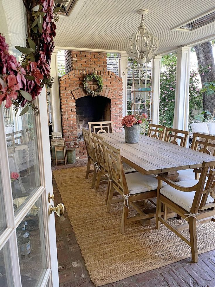 Five Things I Love About Our Back Porch - MY 100 YEAR OLD HOME