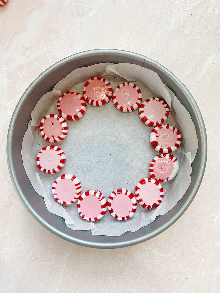 How to Make a Peppermint Candy Plate - MY 100 YEAR OLD HOME