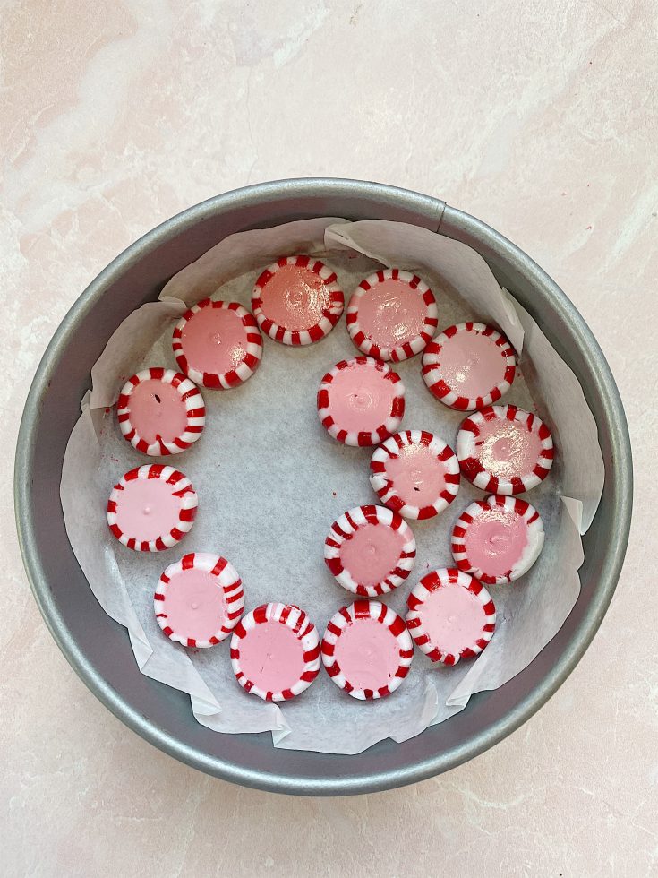 How to Make a Peppermint Candy Plate - MY 100 YEAR OLD HOME
