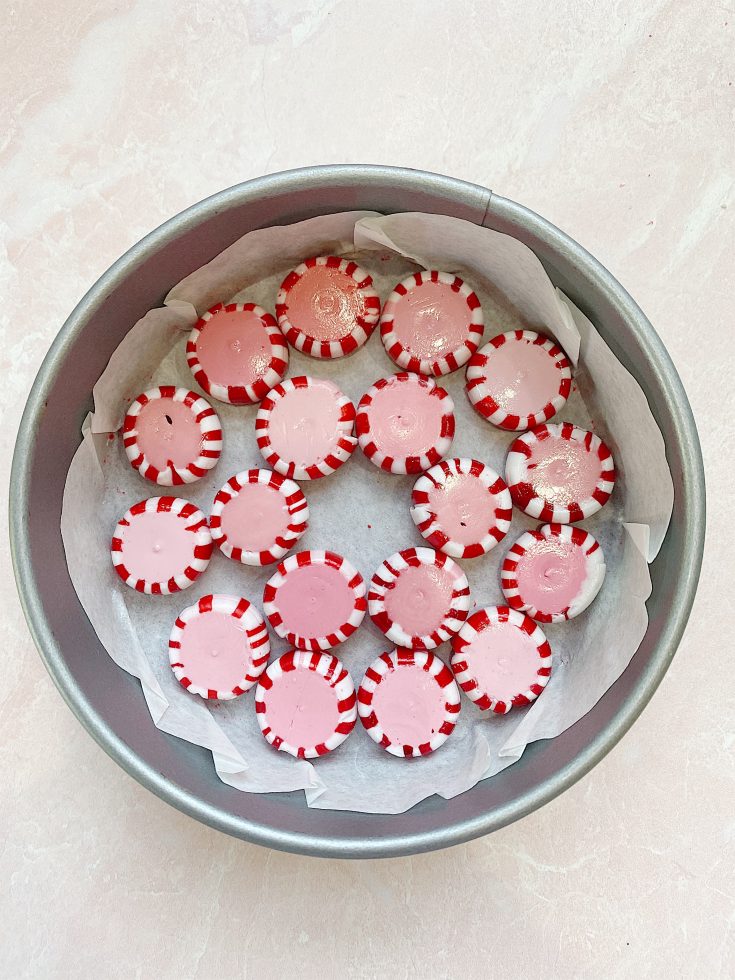 How to Make a Peppermint Candy Plate - MY 100 YEAR OLD HOME