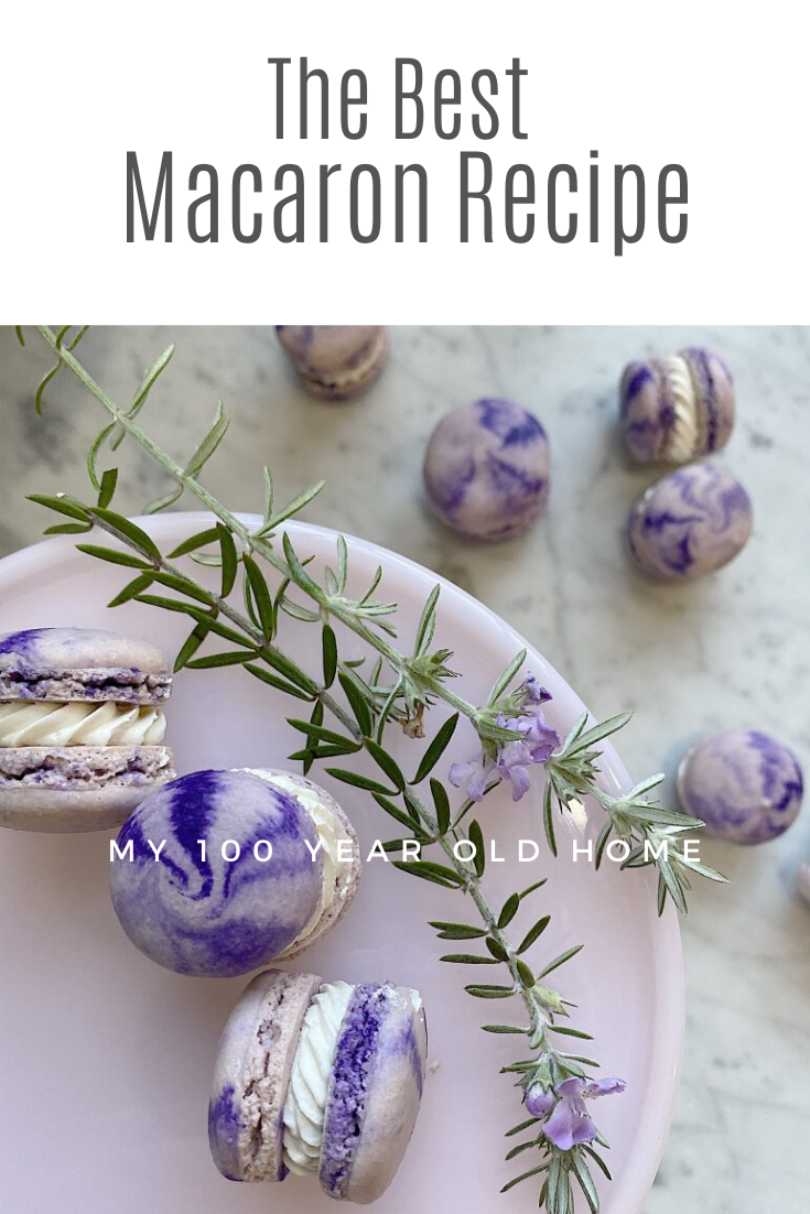 The Best Macaron Cookies Recipe - MY 100 YEAR OLD HOME