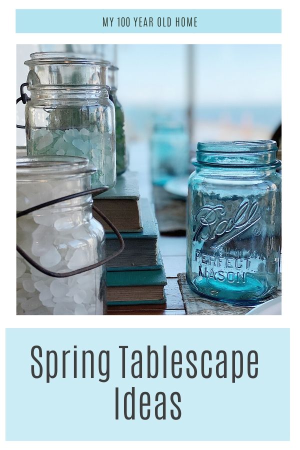 Spring Table Inspiration at the Beach - MY 100 YEAR OLD HOME