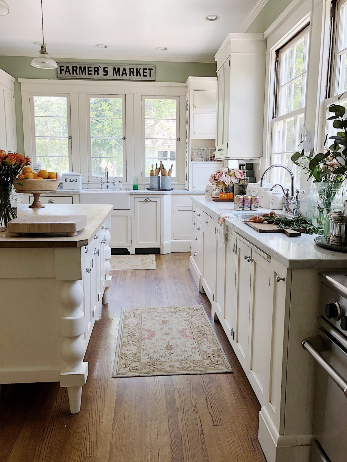 Happy 20th Birthday To Our White Farmhouse Kitchen MY 100 YEAR OLD HOME