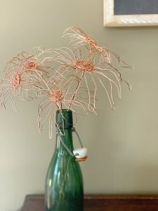 How to Make Wire Flowers DIY - MY 100 YEAR OLD HOME