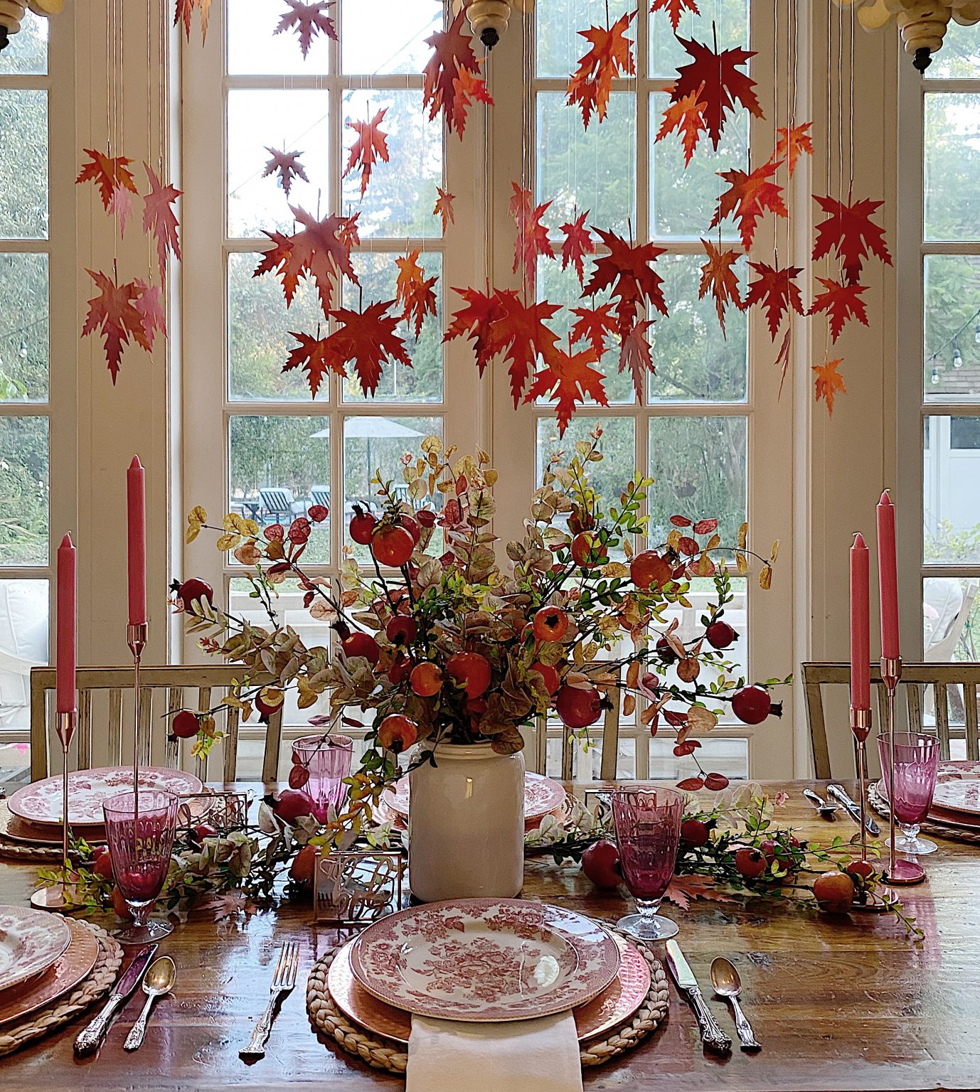 Fall Craft Ideas for Your Table - MY 100 YEAR OLD HOME