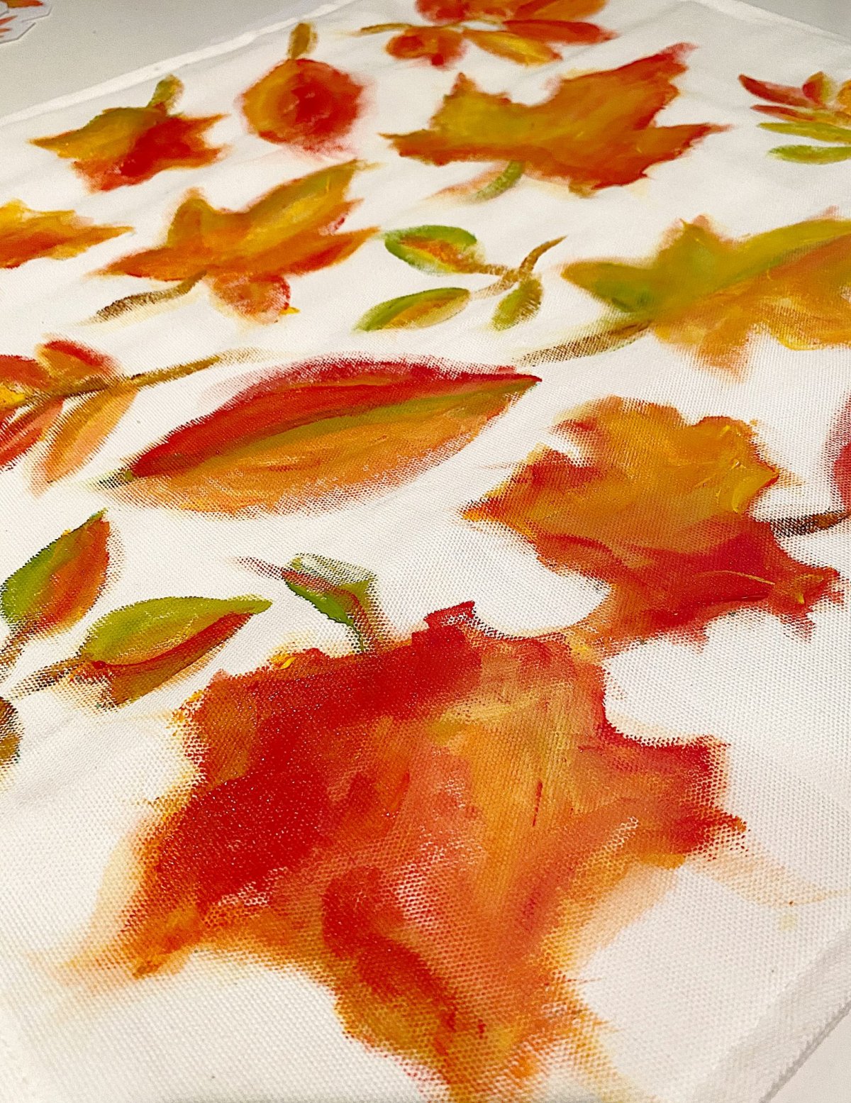 DIY Pillow Ideas - Painted Fall Pillows - MY 100 YEAR OLD HOME