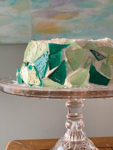 Sugar Glass Easy Angle Food Cake Recipe - MY 100 YEAR OLD HOME