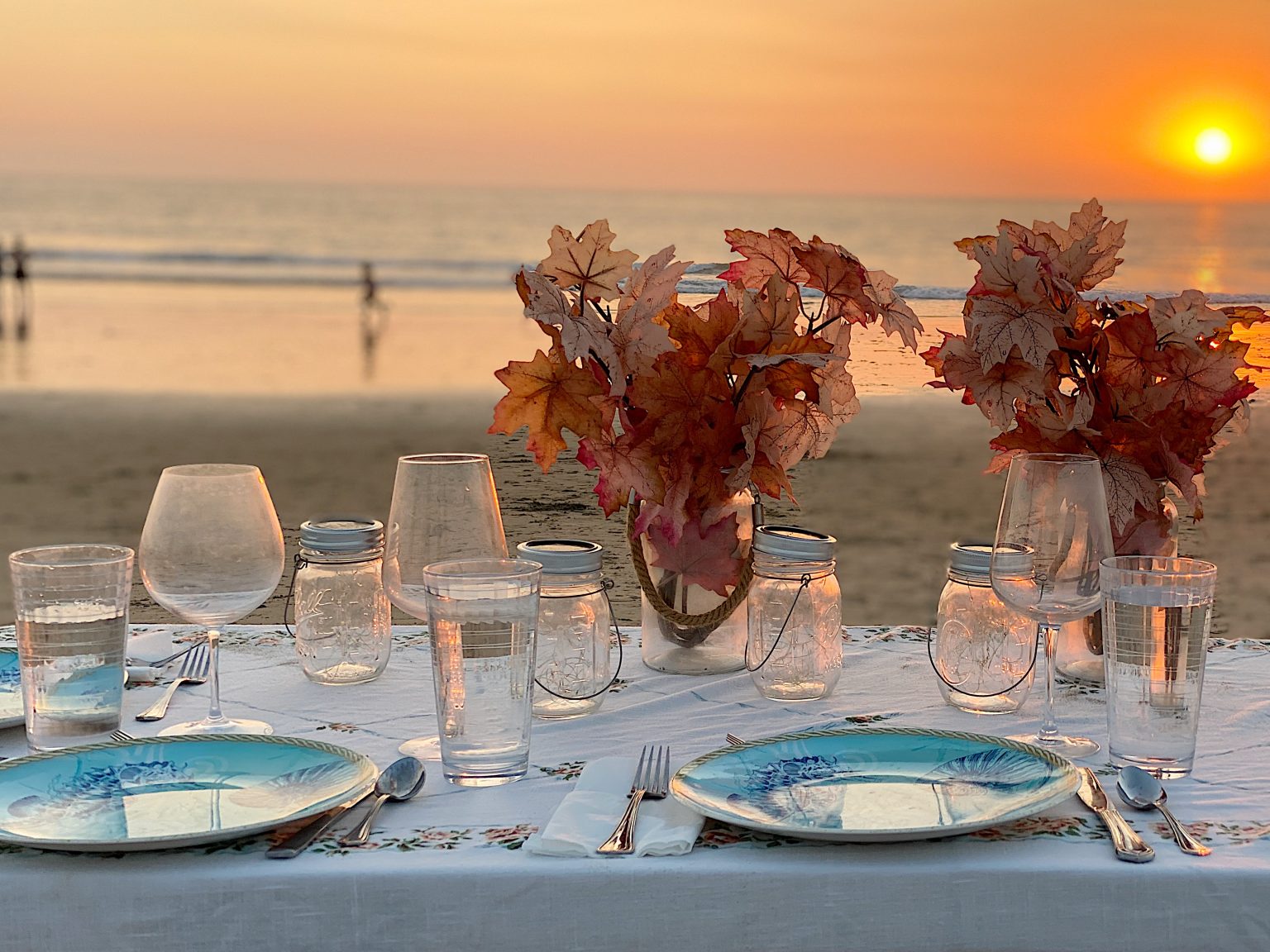 Dinners on the Beach - MY 100 YEAR OLD HOME