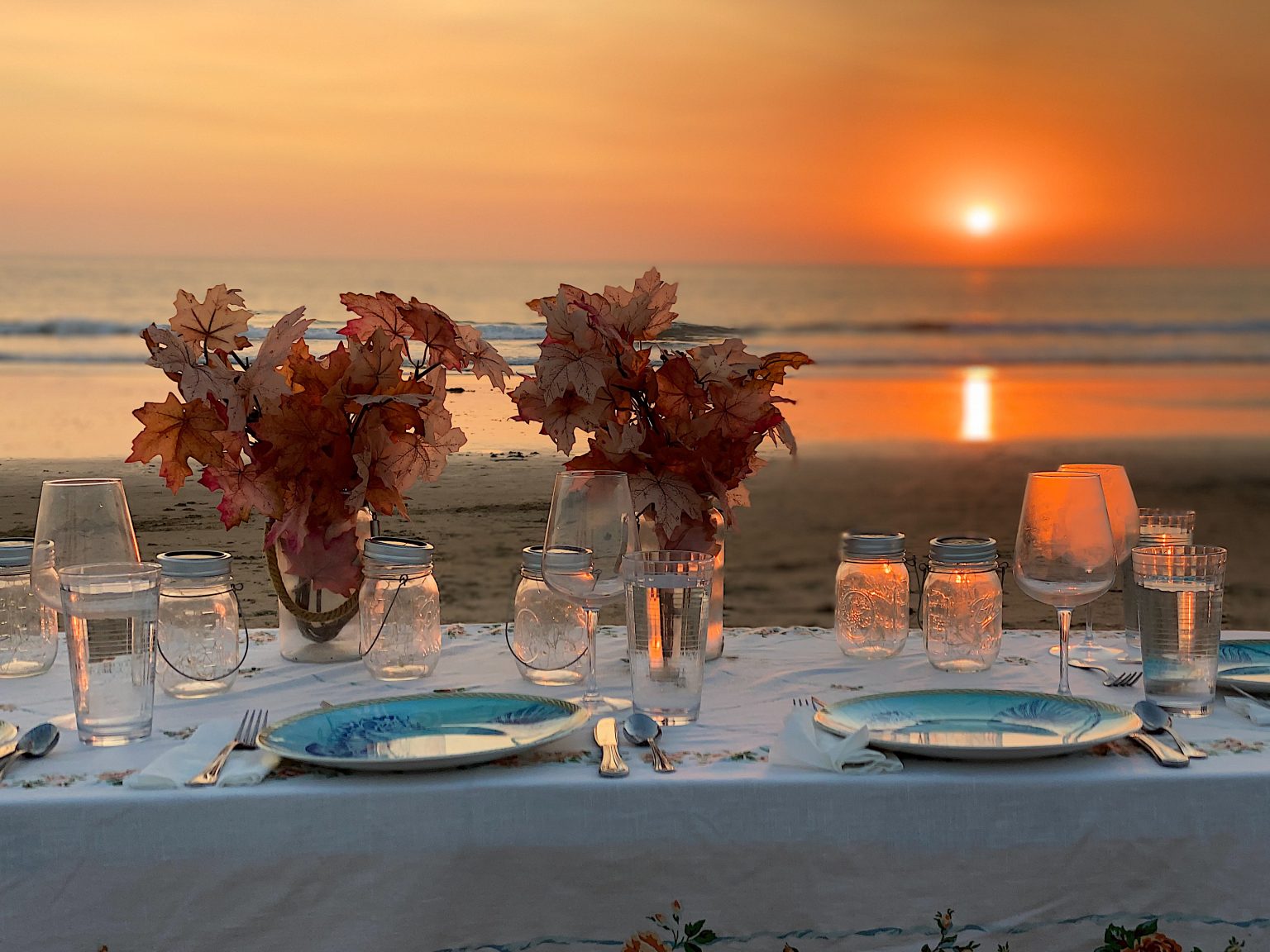 Dinners on the Beach - MY 100 YEAR OLD HOME