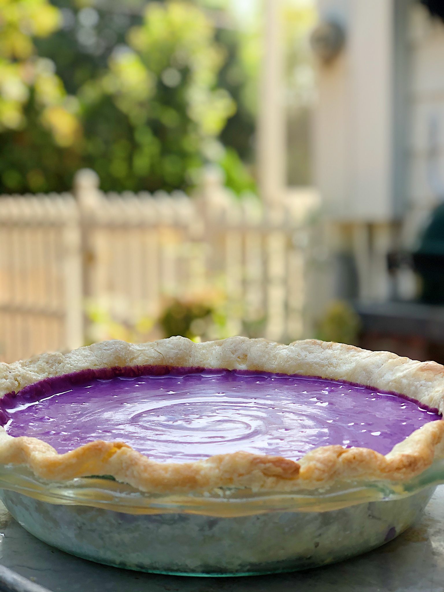 Purple Sweet Potato Pie Recipe - MY 100 YEAR OLD HOME