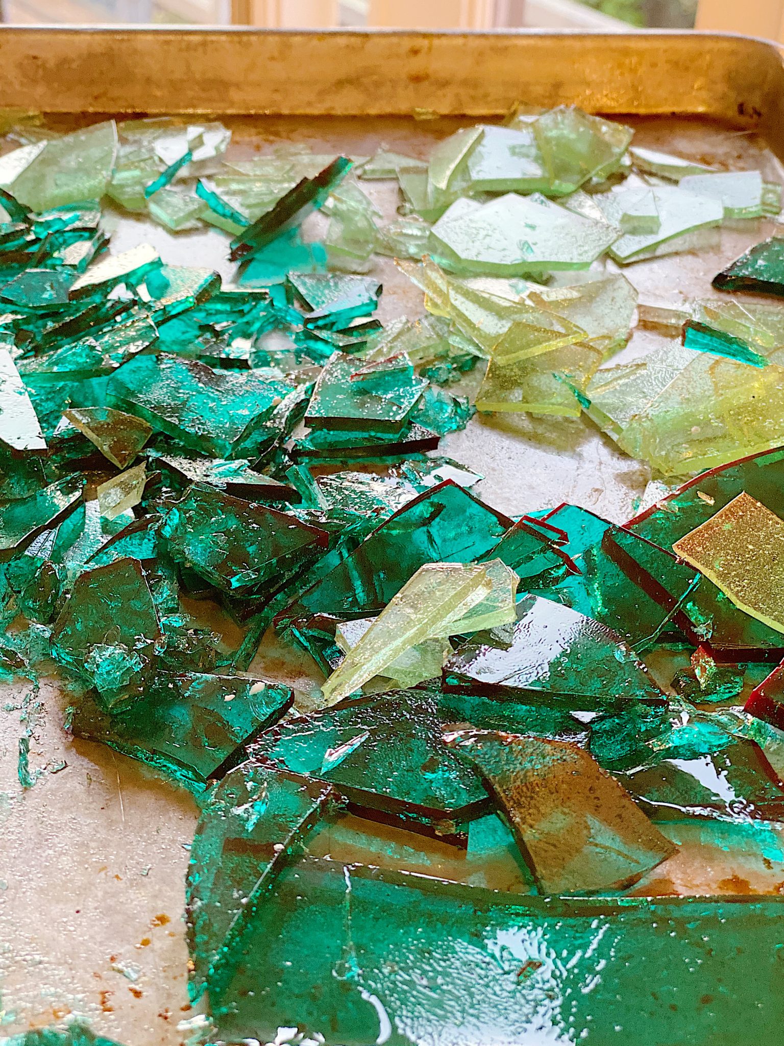 Sugar Glass Easy Angle Food Cake Recipe - MY 100 YEAR OLD HOME