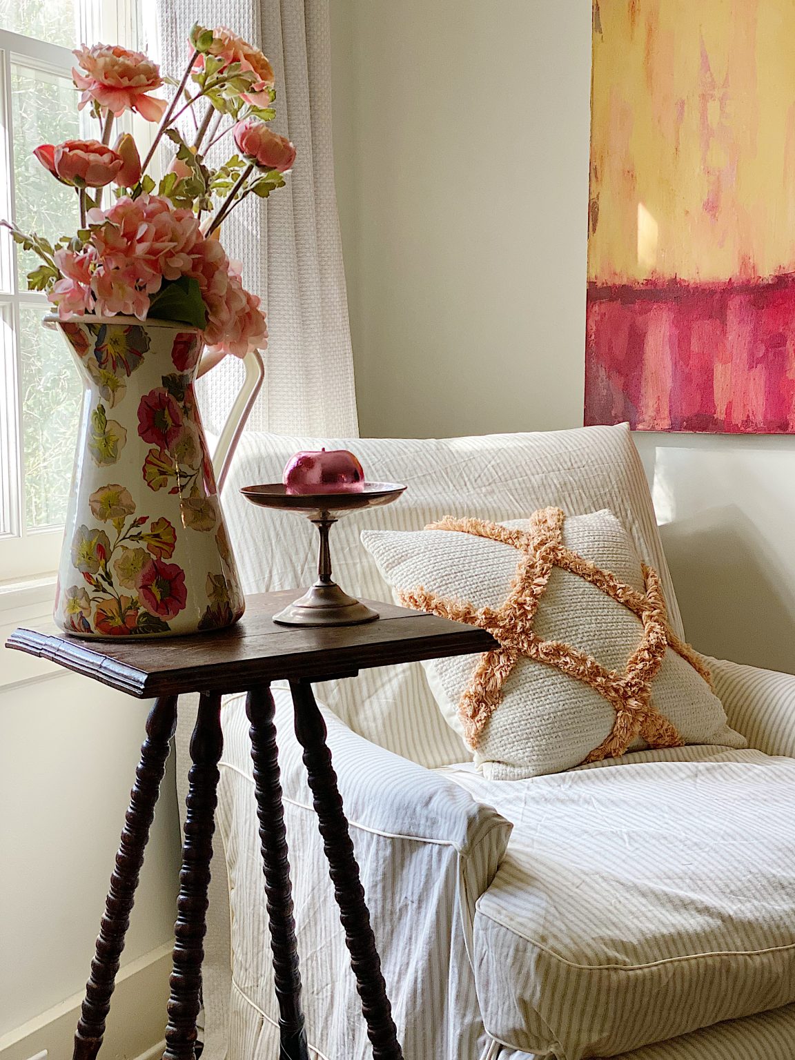 How to Add Color to an Attic Bedroom - MY 100 YEAR OLD HOME
