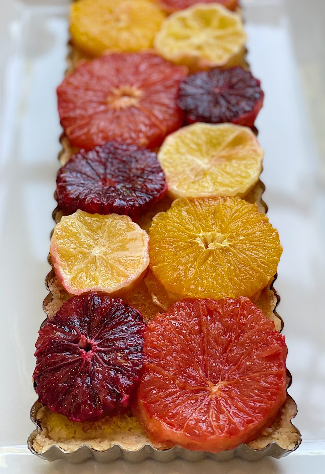 Citrus Stained Lemon Tart Recipe - MY 100 YEAR OLD HOME