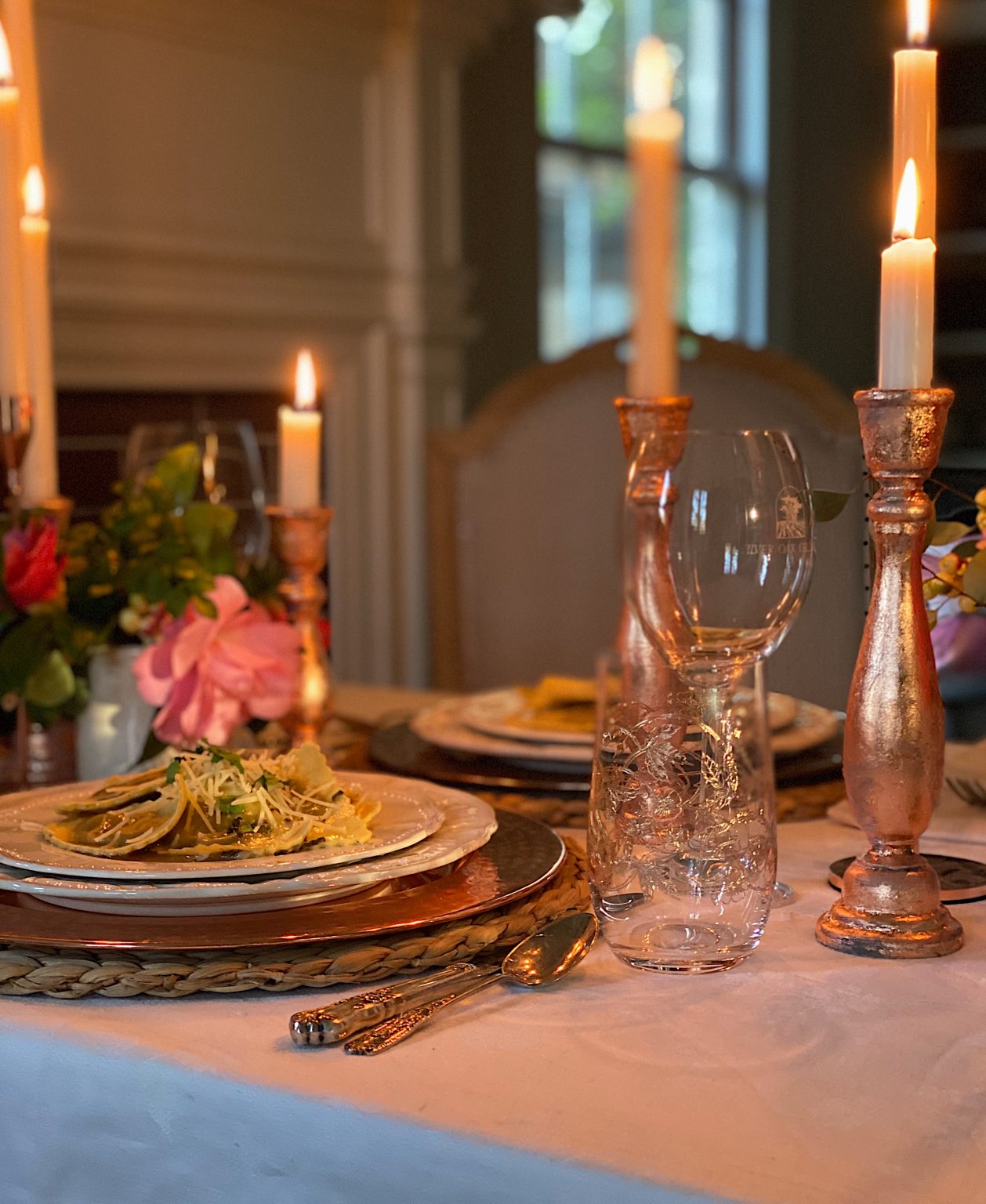 How to Create a Romantic Dinner at Home - MY 100 YEAR OLD HOME