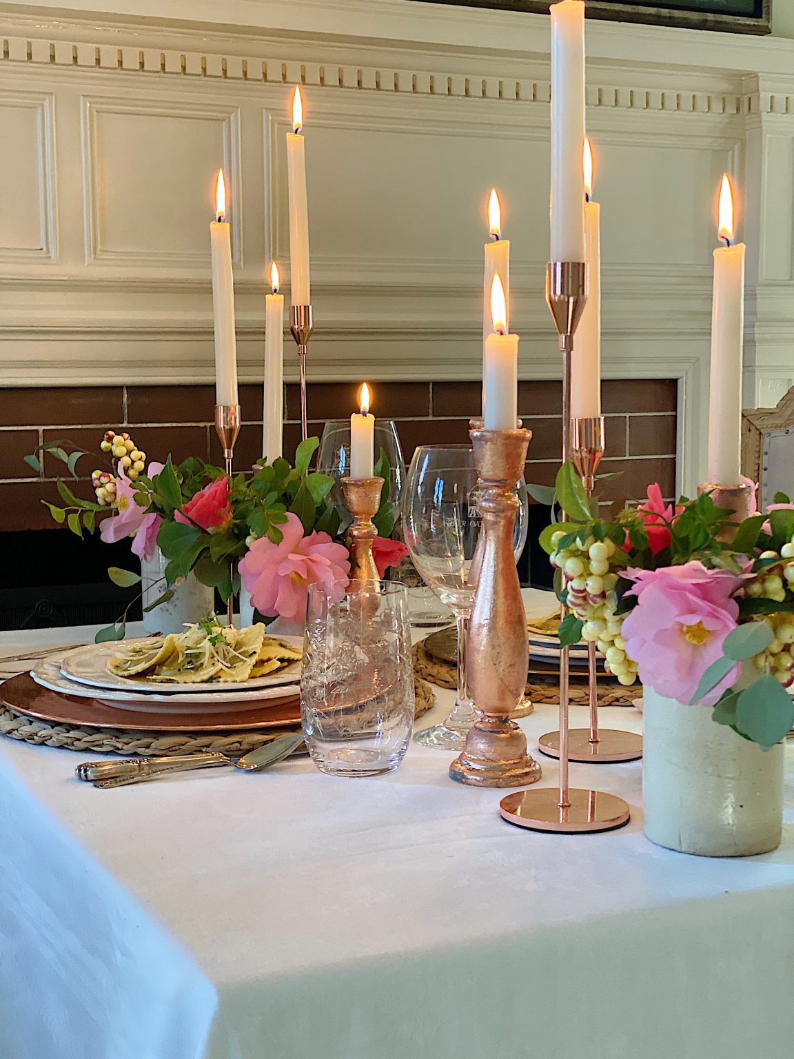 How to Create a Romantic Dinner at Home - MY 100 YEAR OLD HOME