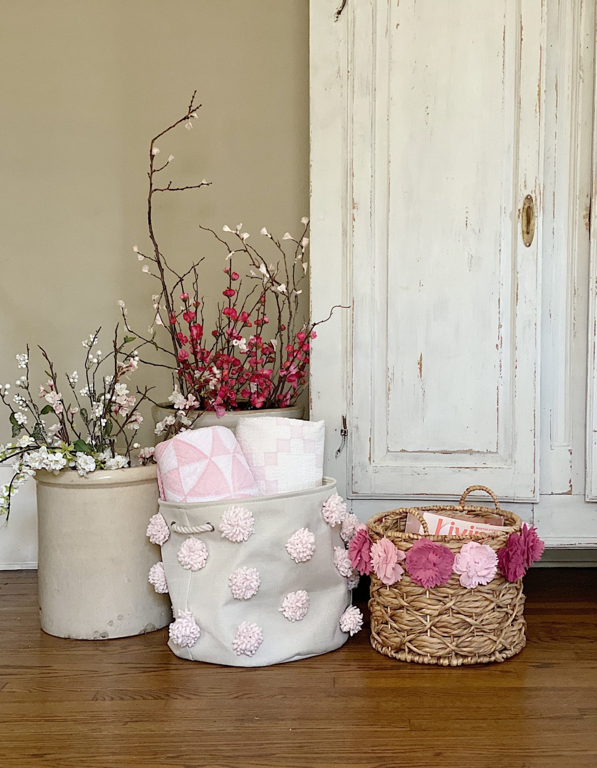 How to Make Your Own Decorative Baskets - MY 100 YEAR OLD HOME