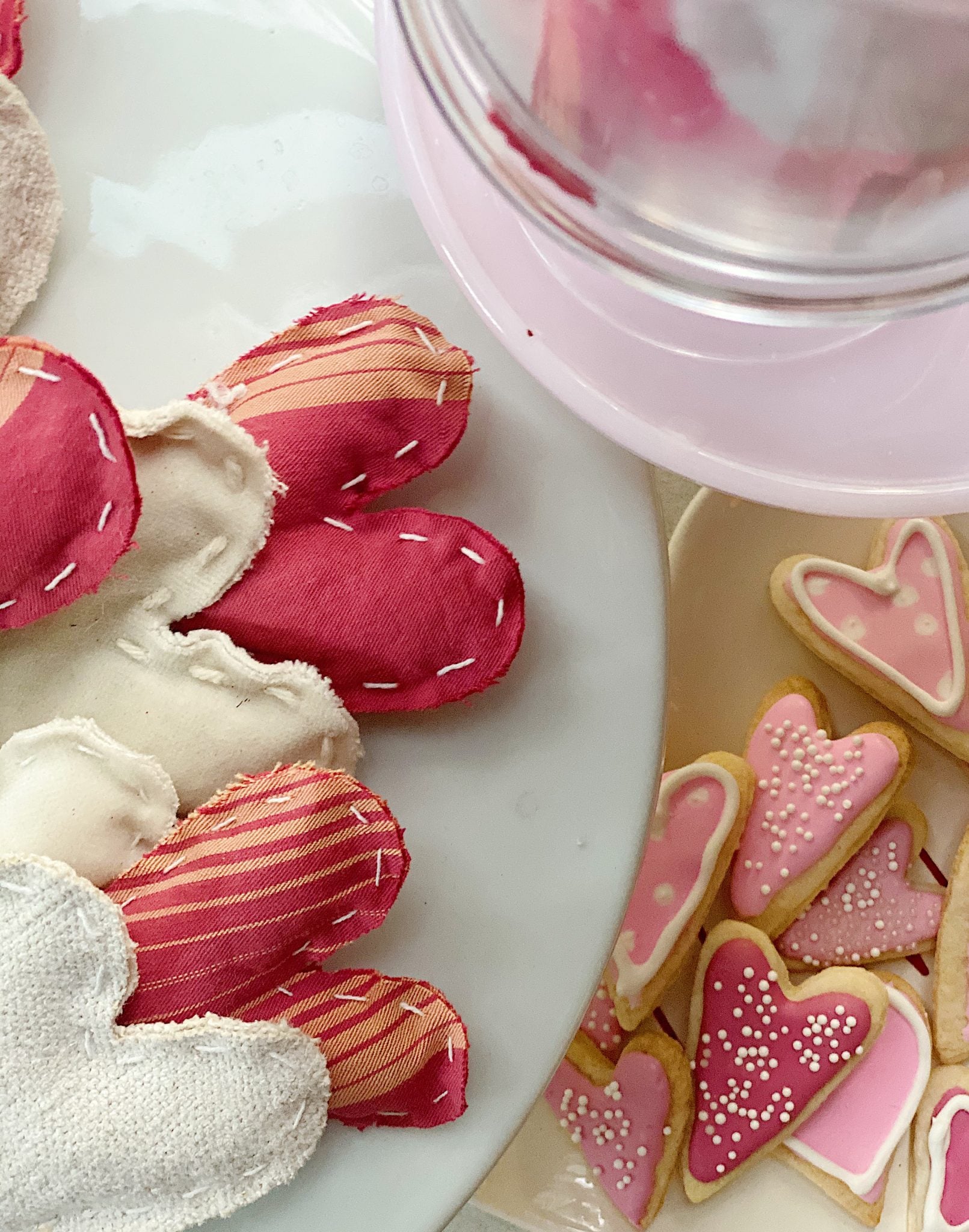 Valentine's Day DIY Vignette - MY 100 YEAR OLD HOME