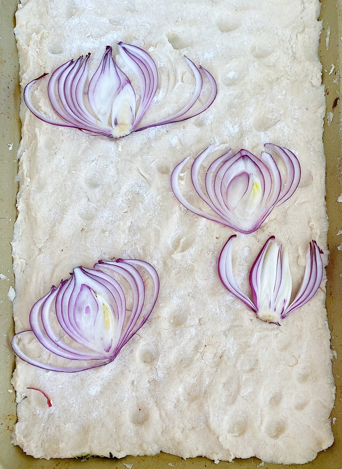 Focaccia Bread Art - MY 100 YEAR OLD HOME