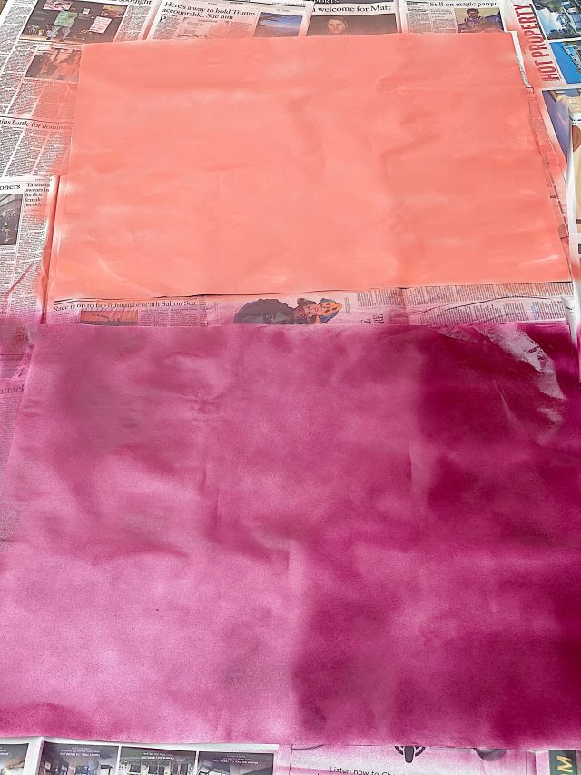 Spring Pink Wrapping Paper DIY - MY 100 YEAR OLD HOME