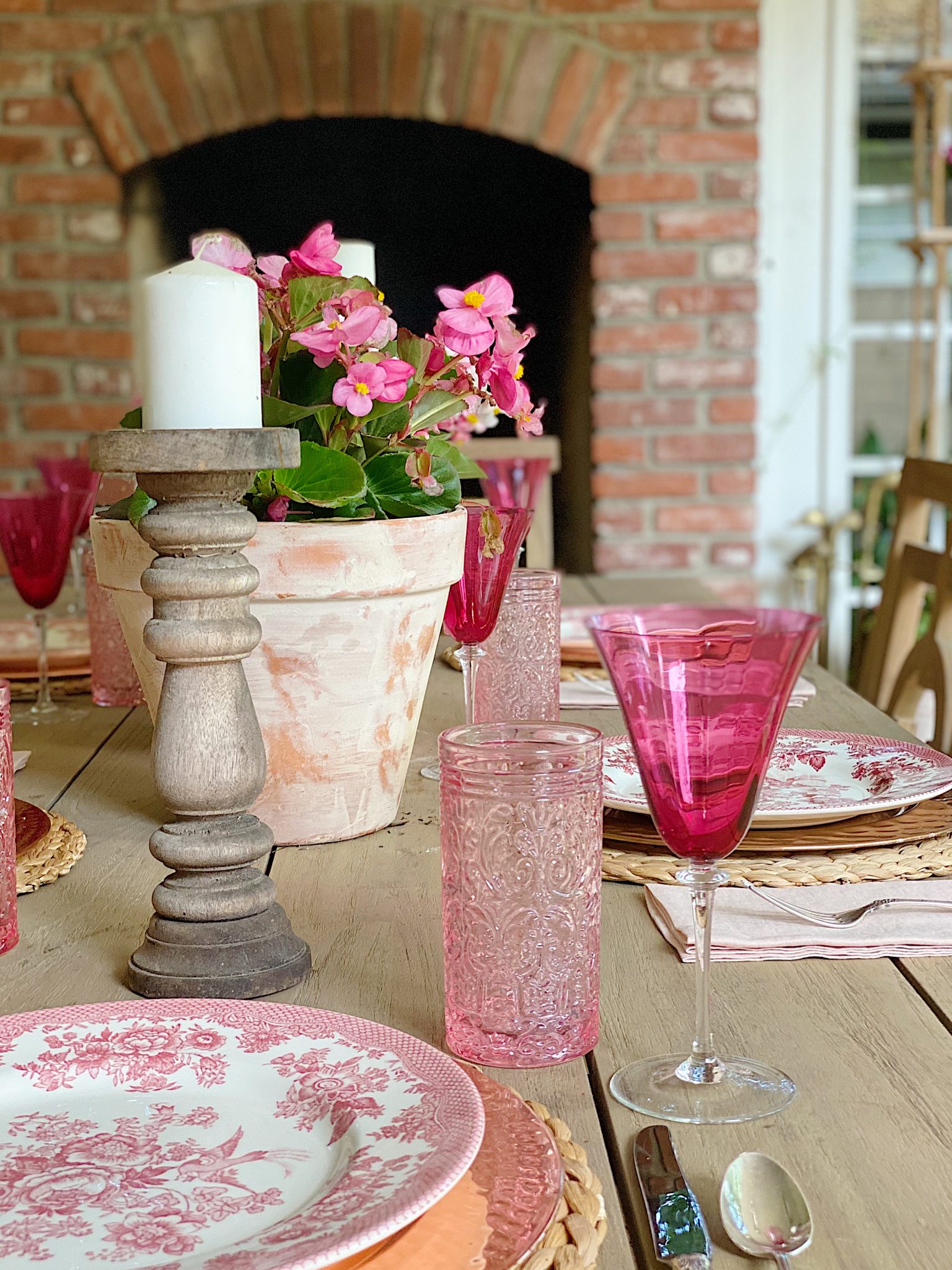 How to Decorate Your Back Porch for Spring - MY 100 YEAR OLD HOME