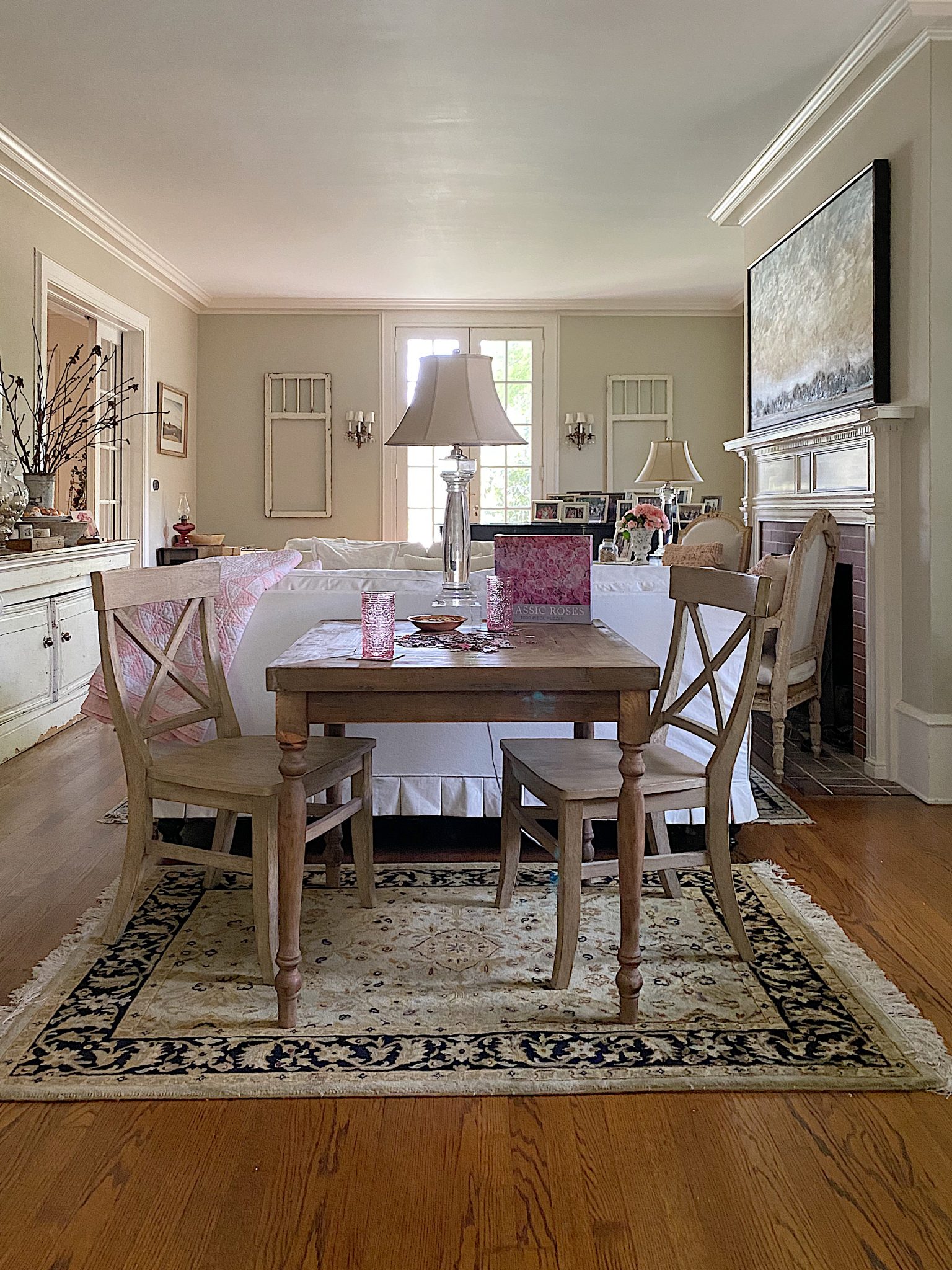 Living Room & Entry Tour | My 100 Year Old Home Tour