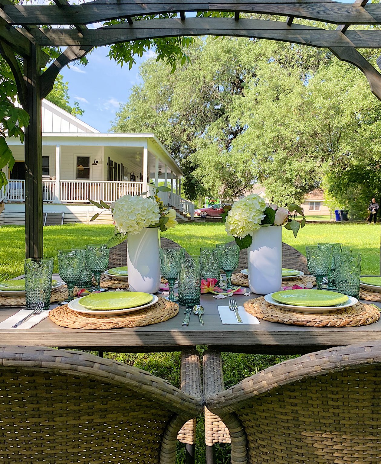 How to Create a Special Outdoor Dining Area - MY 100 YEAR OLD HOME