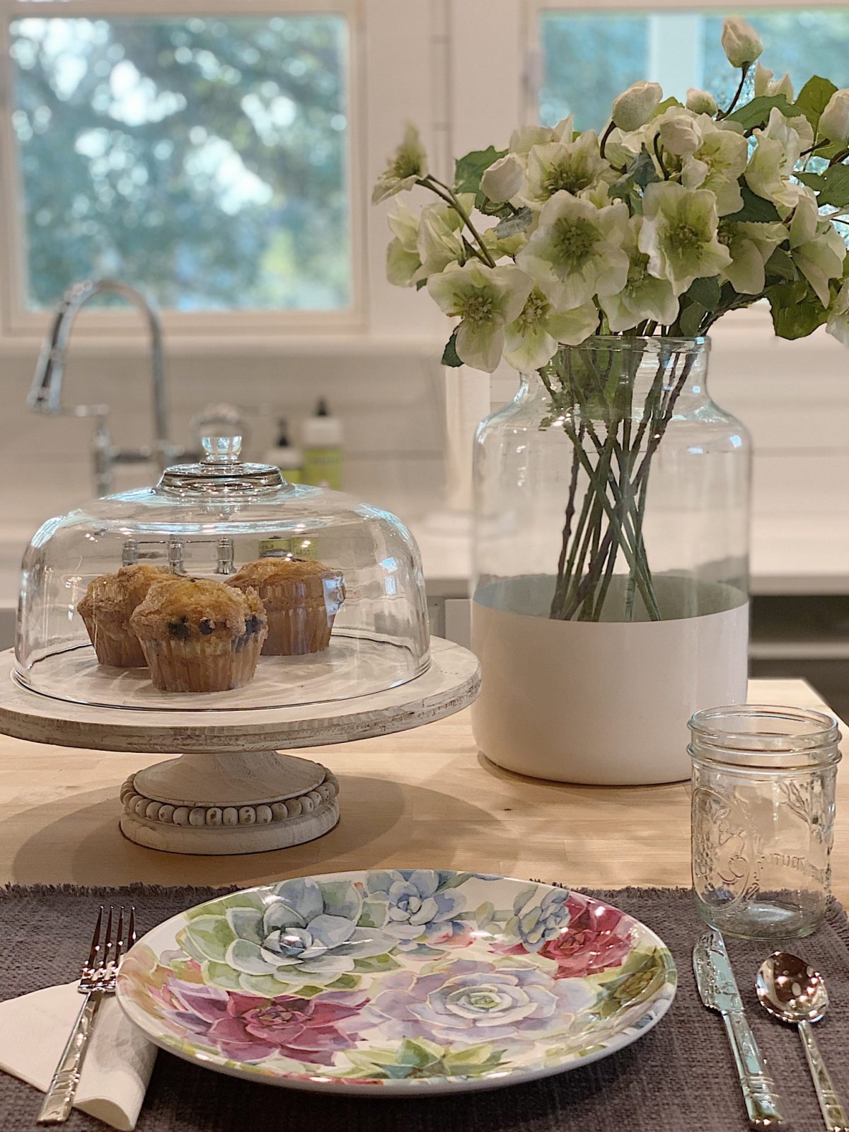 How to Make a Wood Cake Stand DIY - MY 100 YEAR OLD HOME