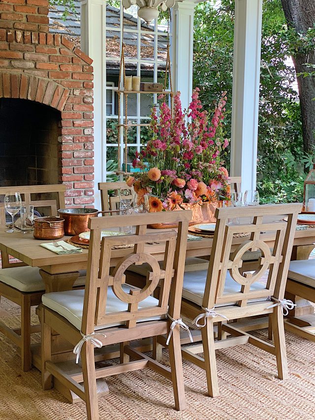 Back Porch Entertaining Ideas - MY 100 YEAR OLD HOME