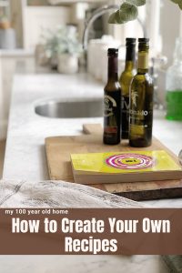How to create your own recipes