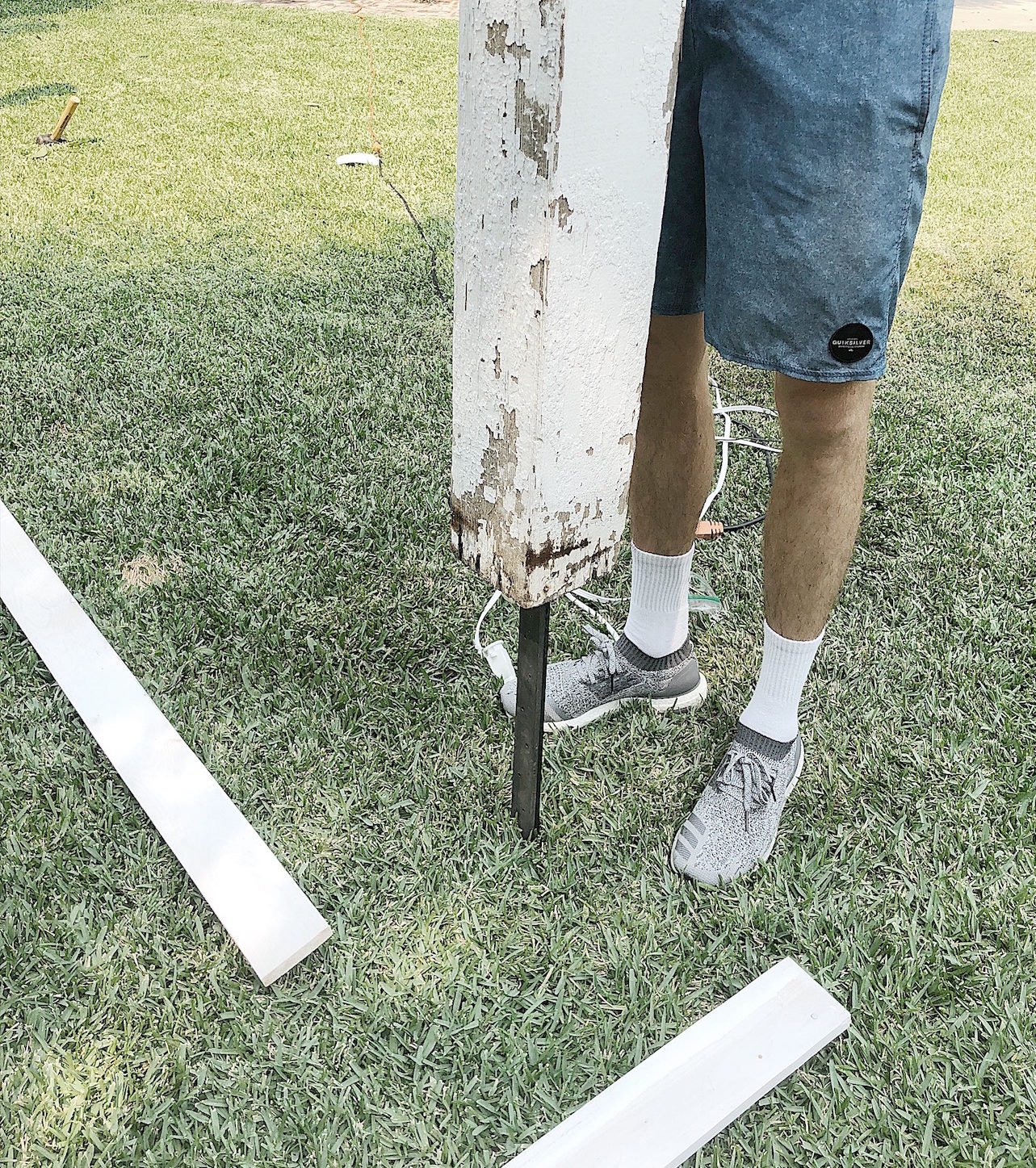 How I Built an Outdoor Party Dining Room for Sixty Five Guests
