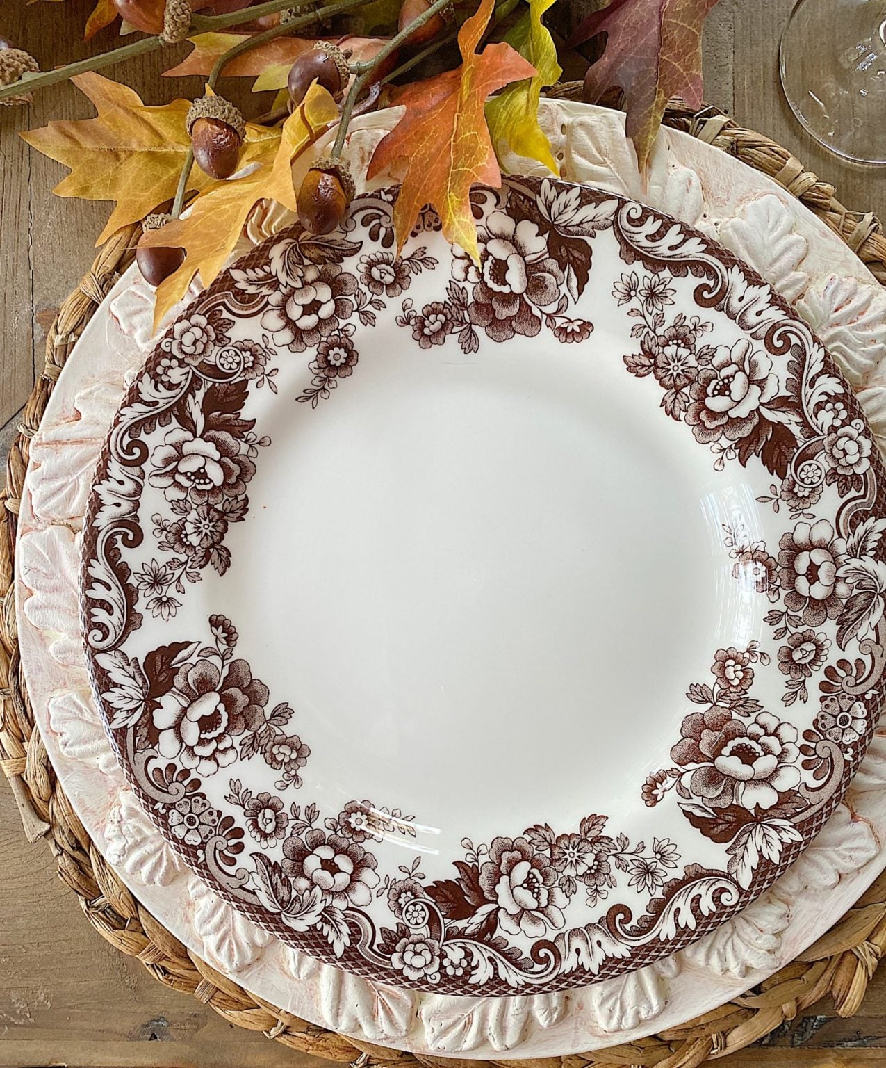 Fall Table Setting DIY - MY 100 YEAR OLD HOME
