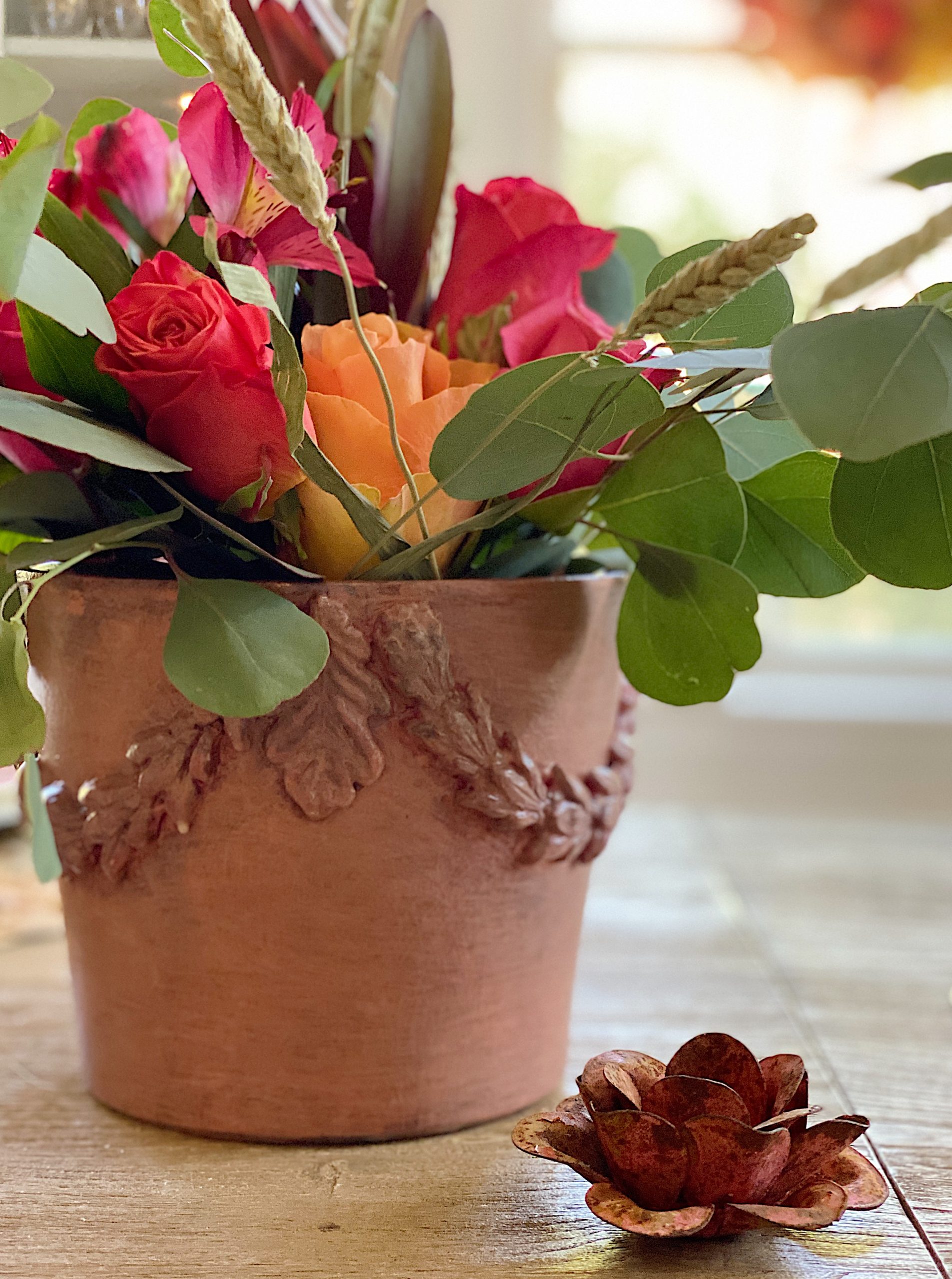 The Best Ceramic Planter DIY - MY 100 YEAR OLD HOME