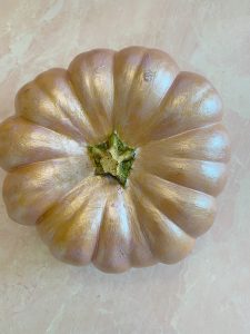 Pink Painted Cinderella Pumpkins - MY 100 YEAR OLD HOME
