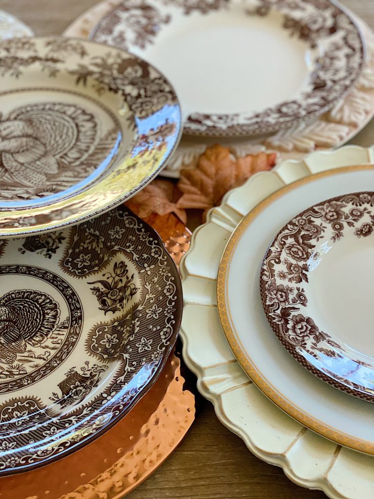 The Best Thanksgiving Plates - MY 100 YEAR OLD HOME
