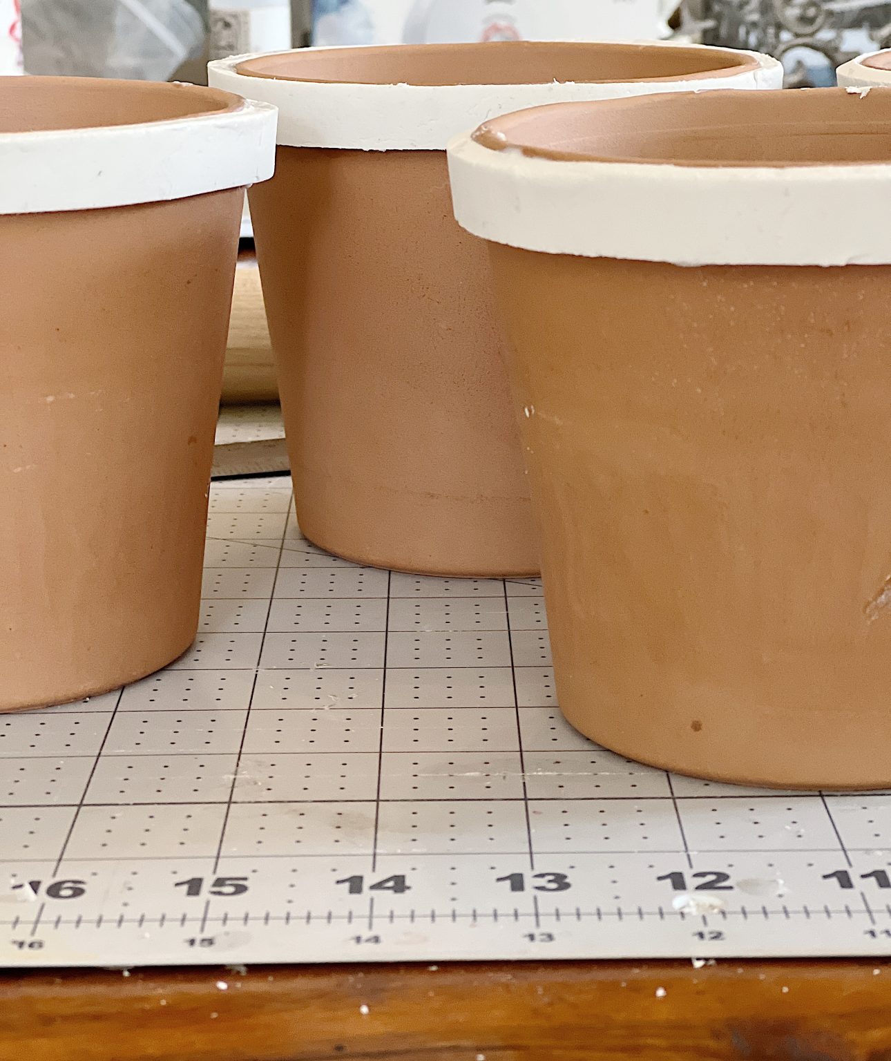 DIY English Advertising Ceramic Pots - MY 100 YEAR OLD HOME
