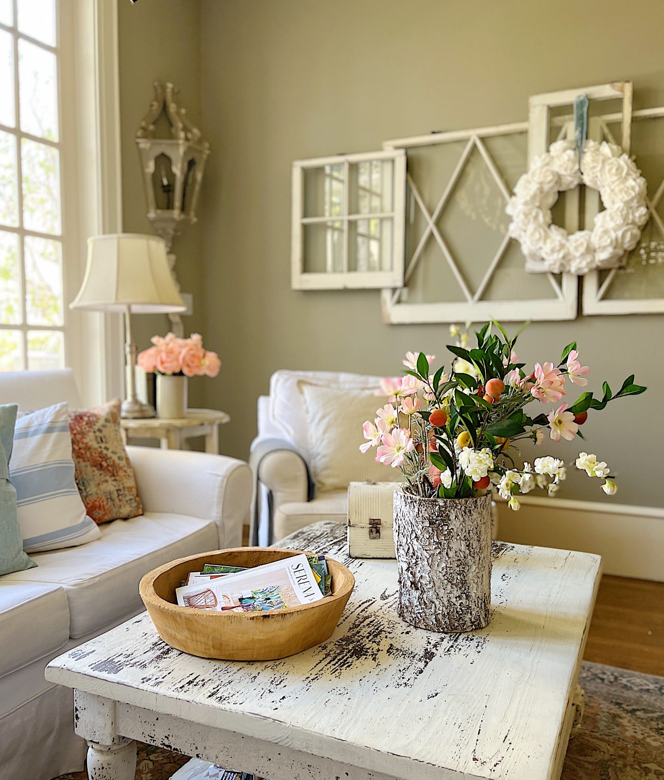 How to Add Color to Your Spring Decor - MY 100 YEAR OLD HOME