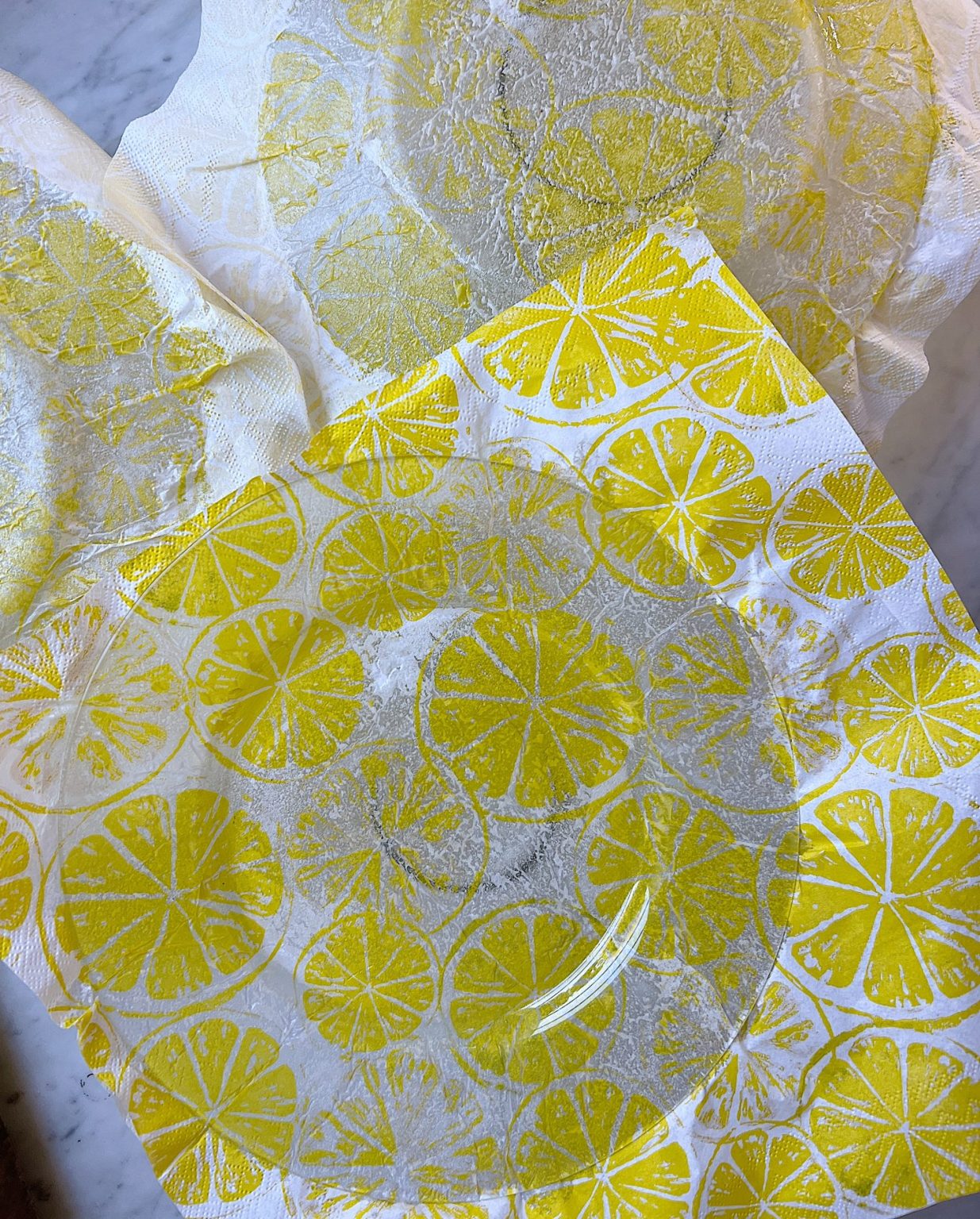 How to Make Your Own Lemon Plates - MY 100 YEAR OLD HOME