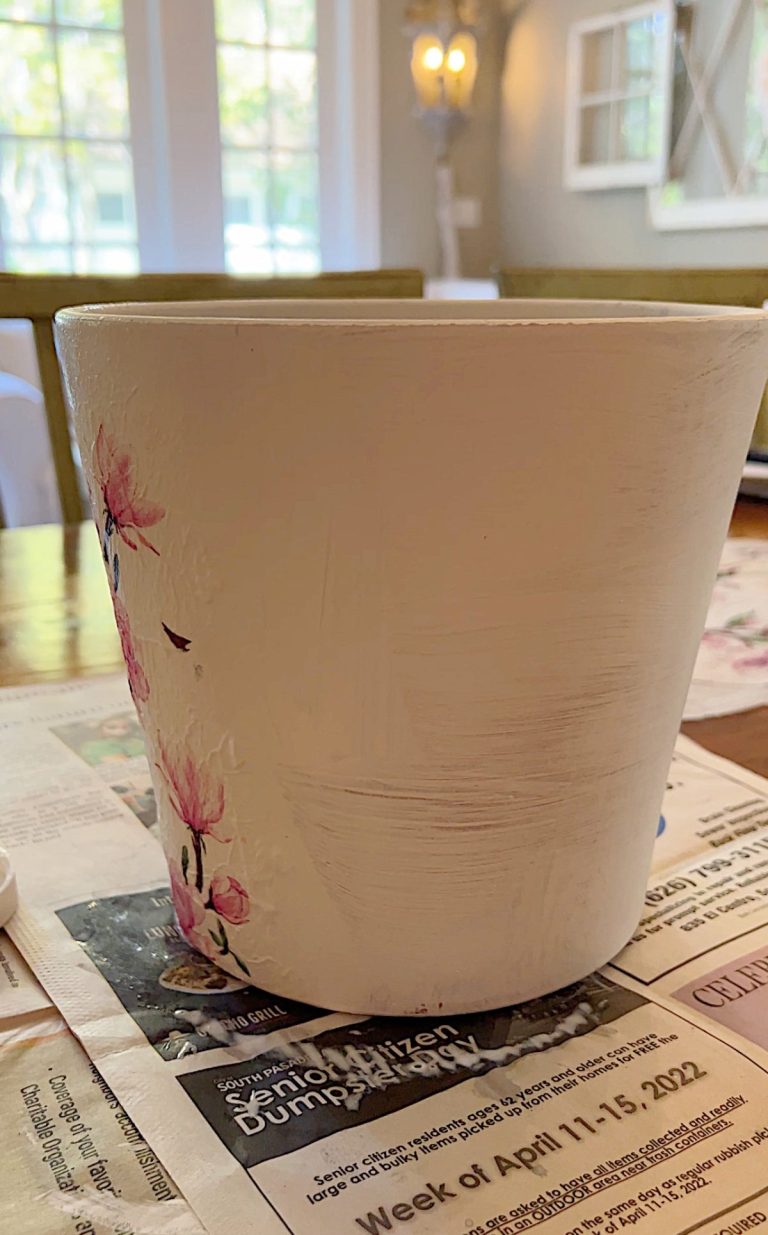 How to Make a Terra Cotta Pot Beautiful - MY 100 YEAR OLD HOME