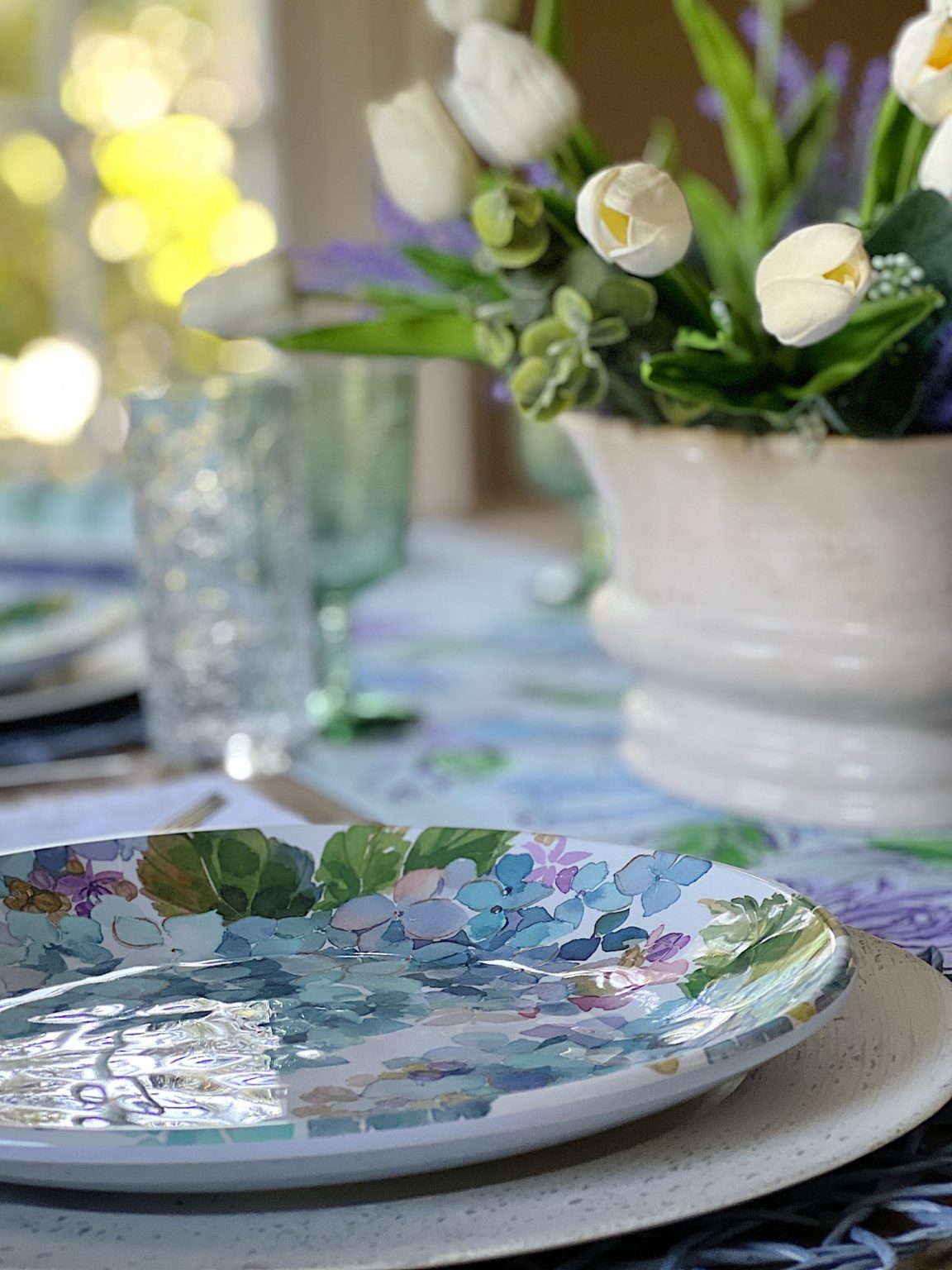 Easter Table Runner DIY - MY 100 YEAR OLD HOME