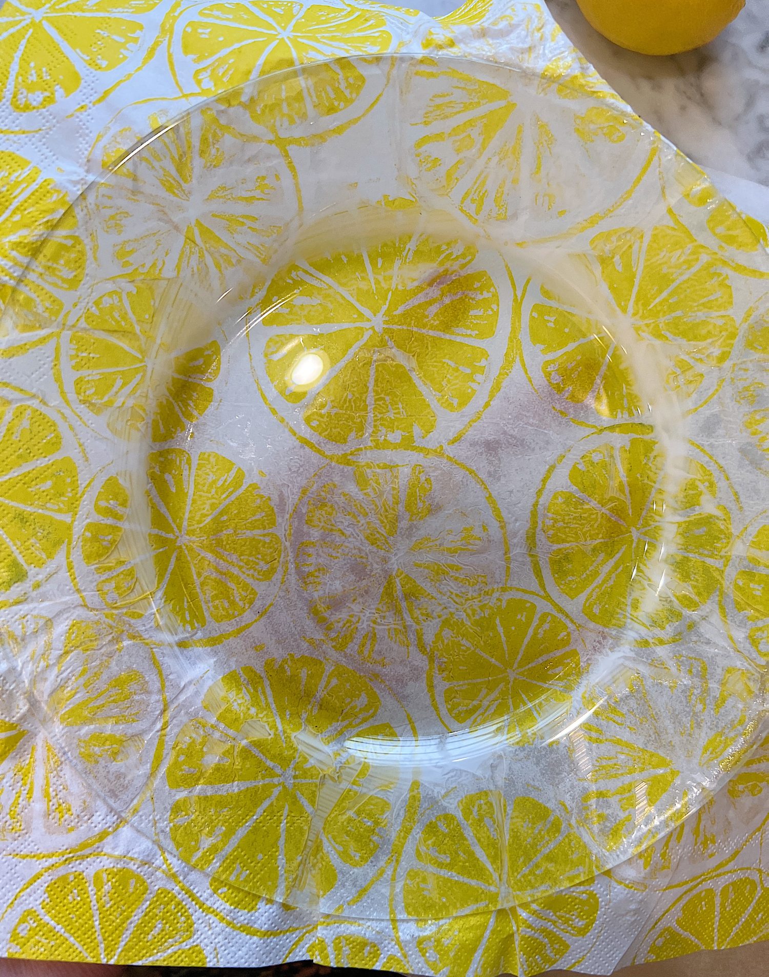 How to Make Your Own Lemon Plates - MY 100 YEAR OLD HOME