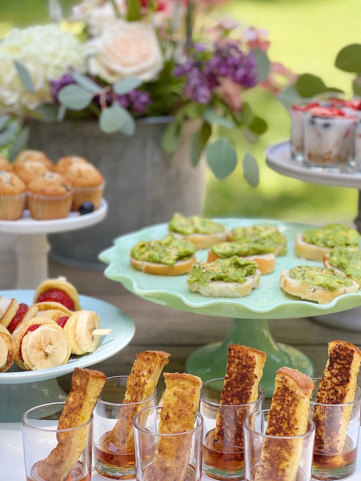 Mother's Day Small Bites Outdoor Brunch Buffet - MY 100 YEAR OLD HOME